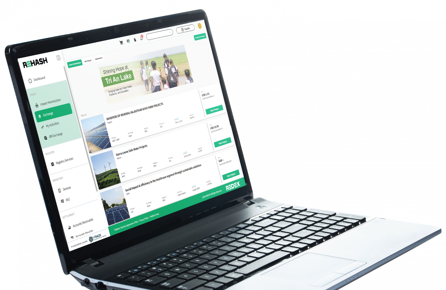 REHash Impact Marketplace | Impact Investing with REHash