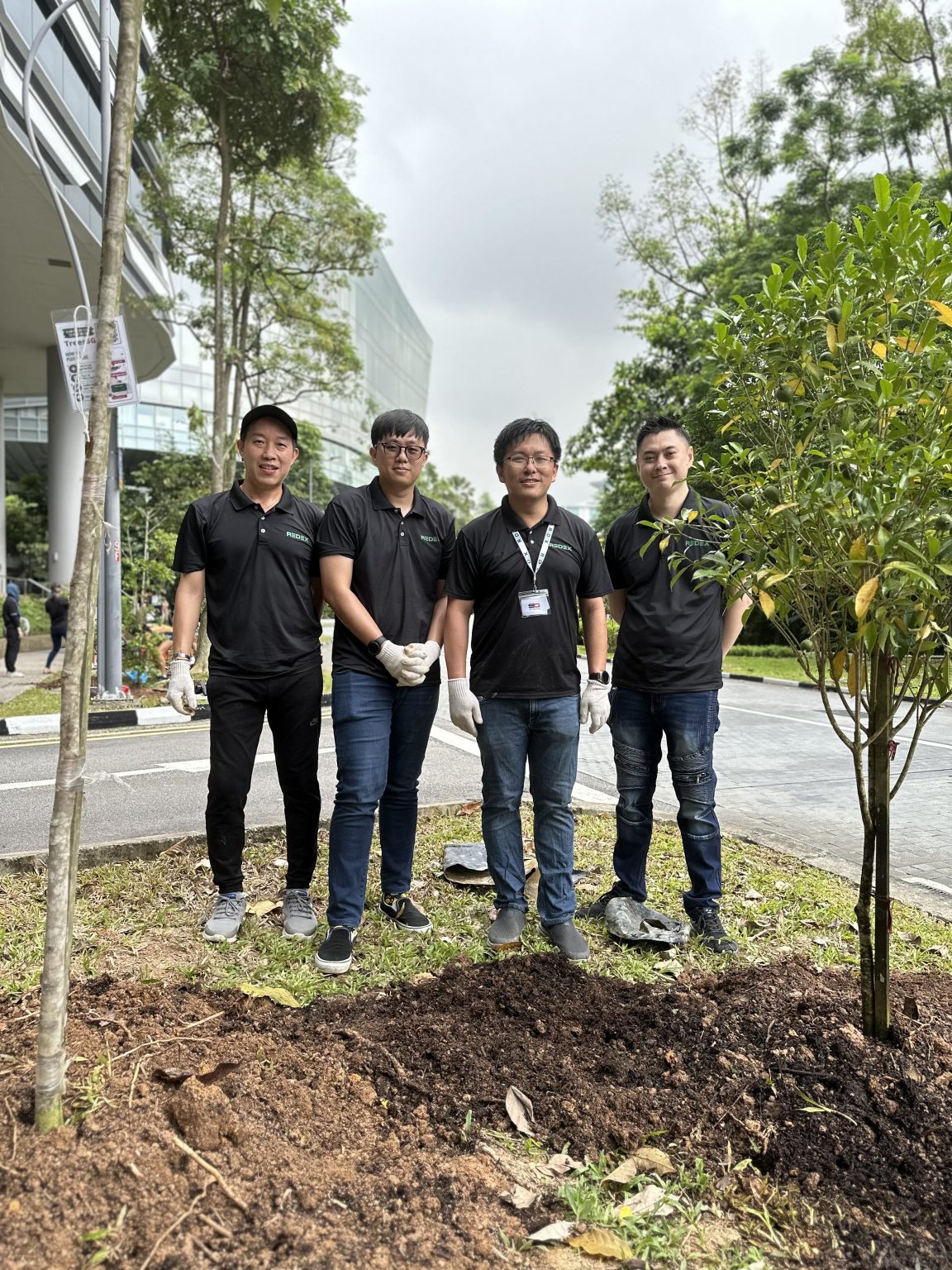 REDEX Team Joins OneMillionTrees Movement Planting Event