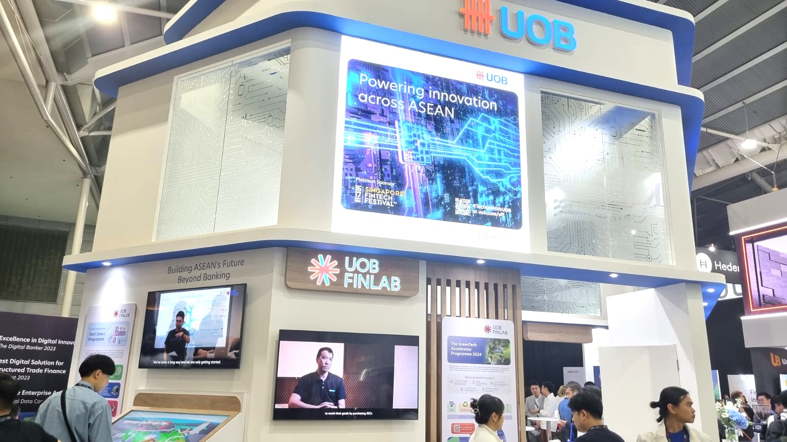 REDEX Joins Singapore FinTech Festival Activities with UOB FinLab